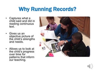 Formative Assessment: Recording a Running Record | PPTX