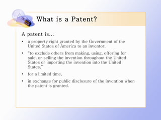 Patents 101: How to Do a Patent Search | PPT