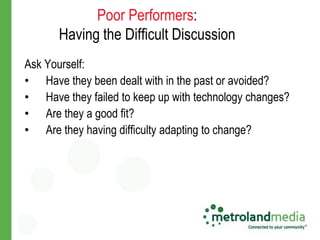 Revised Performance Meetings For Poor Performers | PPTX