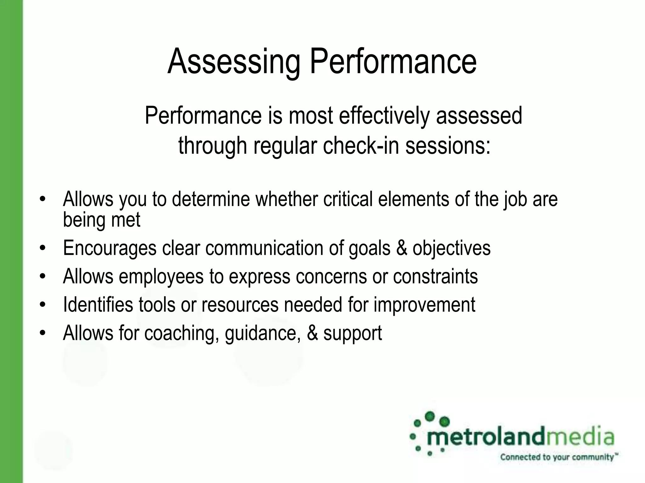 Revised Performance Review Process | PPTX