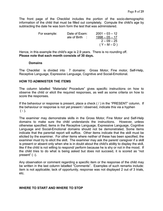 Revisedphilippine ecc dchecklist (1) | PDF