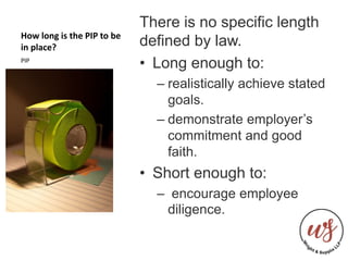 How to Administer a Performance Improvement Plan | PPT