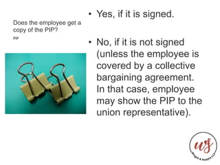 How to Administer a Performance Improvement Plan | PPT