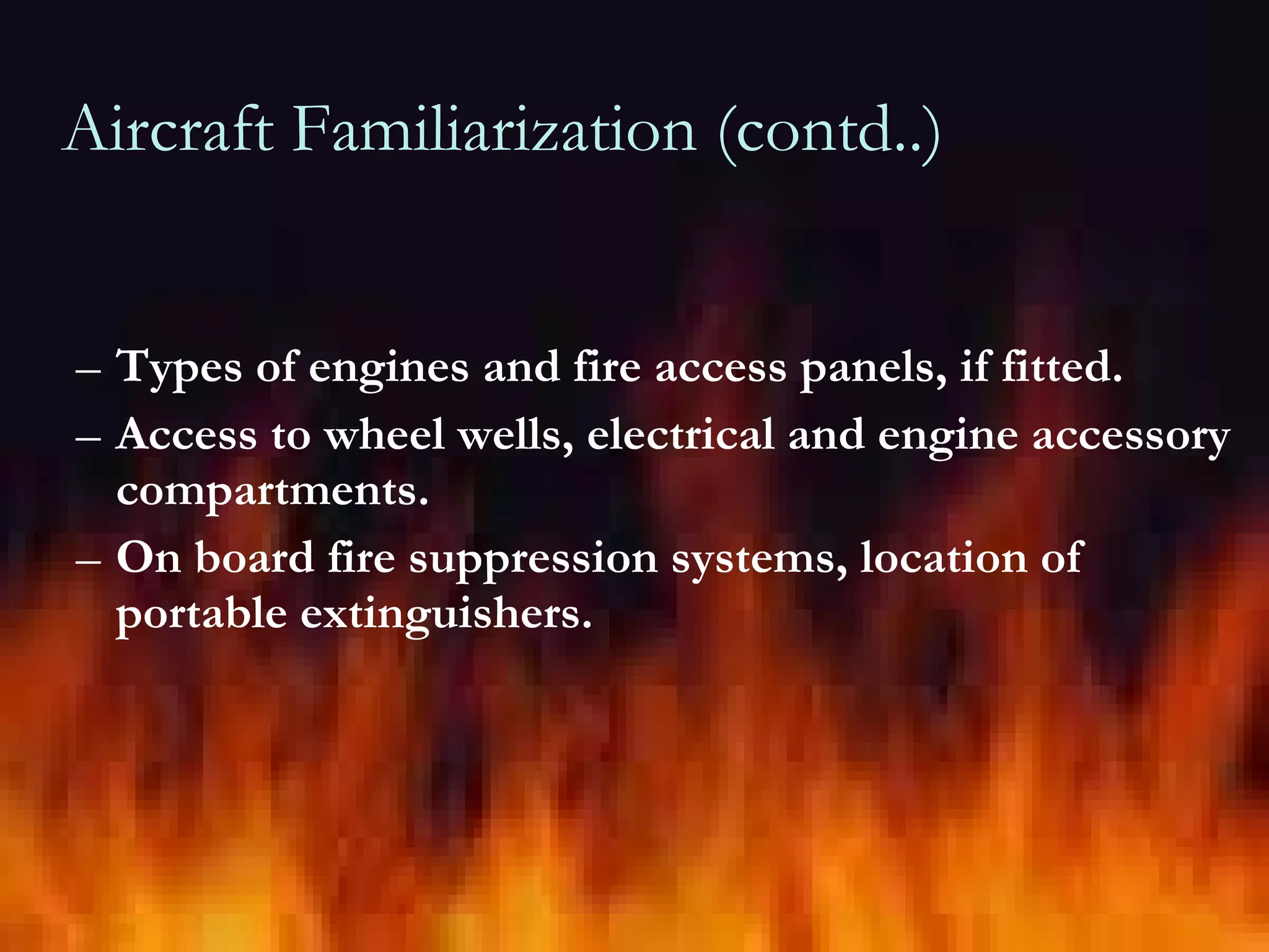 WAYS TO IMPROVE OUR STATION-BASED ARFF TRAINING | PPT