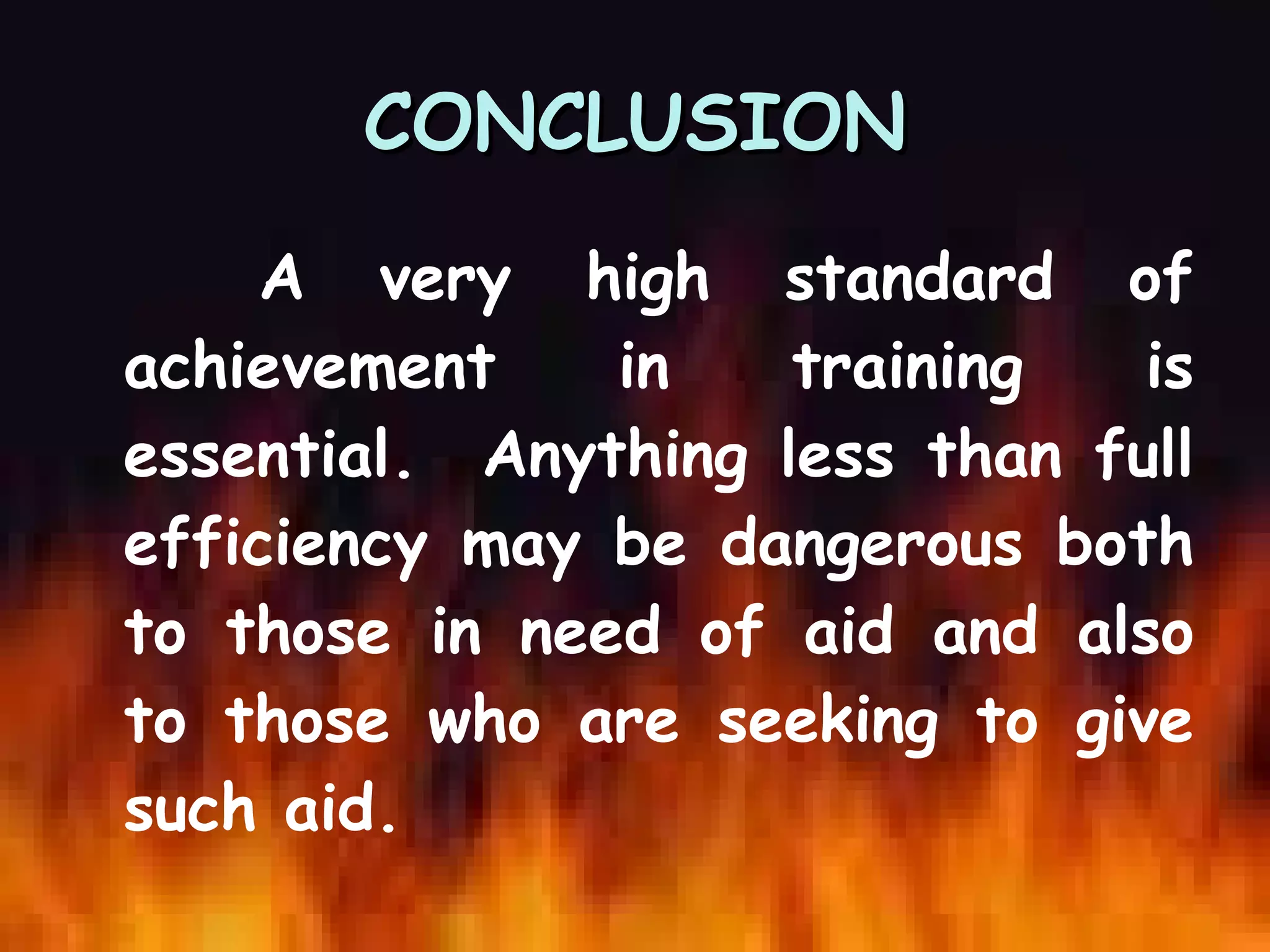 WAYS TO IMPROVE OUR STATION-BASED ARFF TRAINING | PPT