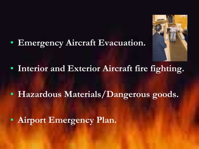 WAYS TO IMPROVE OUR STATION-BASED ARFF TRAINING | PPT | Aviation ...
