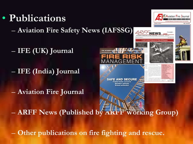 WAYS TO IMPROVE OUR STATION-BASED ARFF TRAINING | PPT | Aviation ...