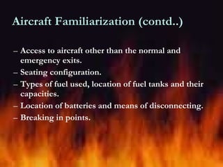 WAYS TO IMPROVE OUR STATION-BASED ARFF TRAINING | PPT