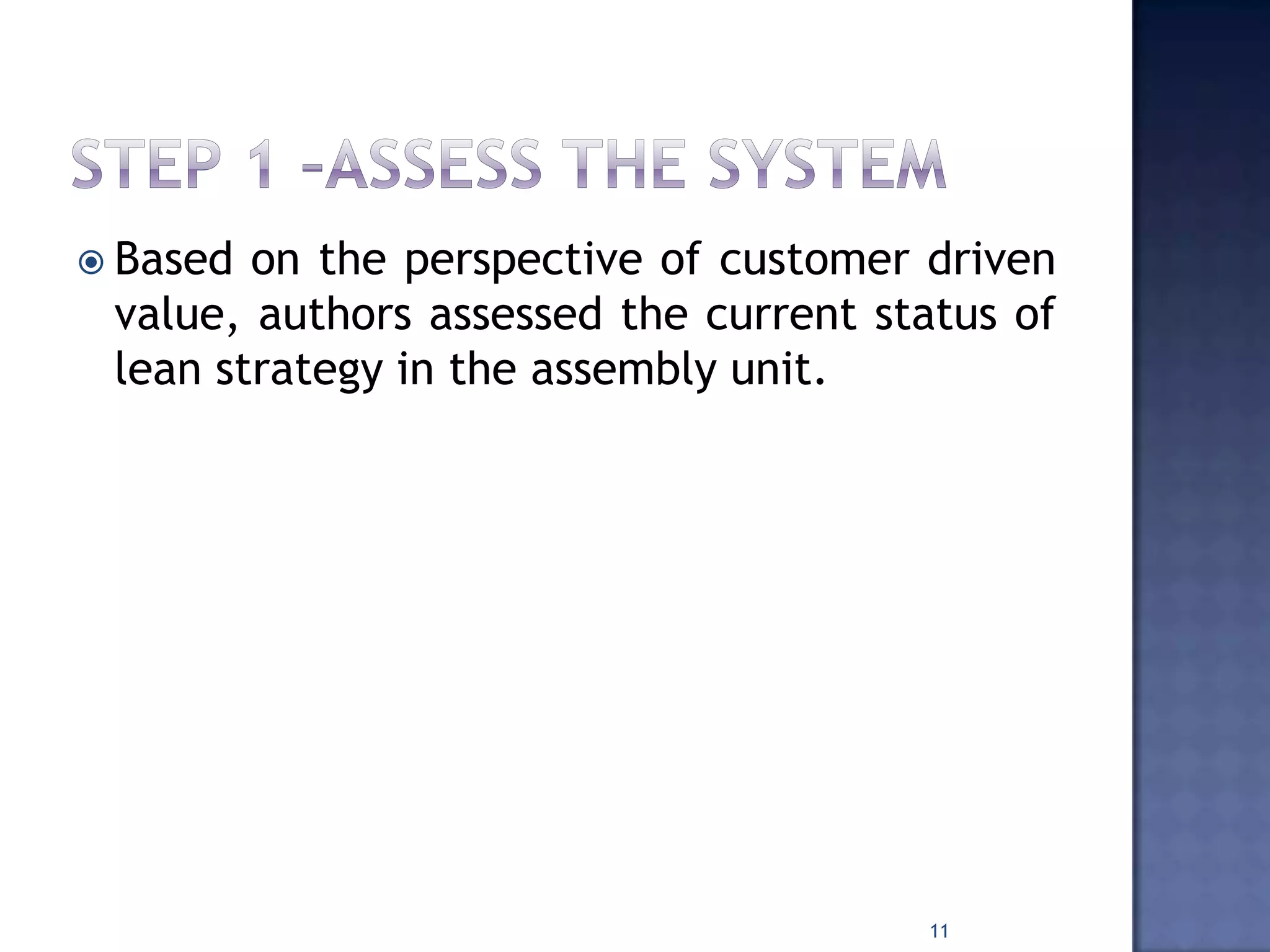 Lean Strategy Implementation Methodology.