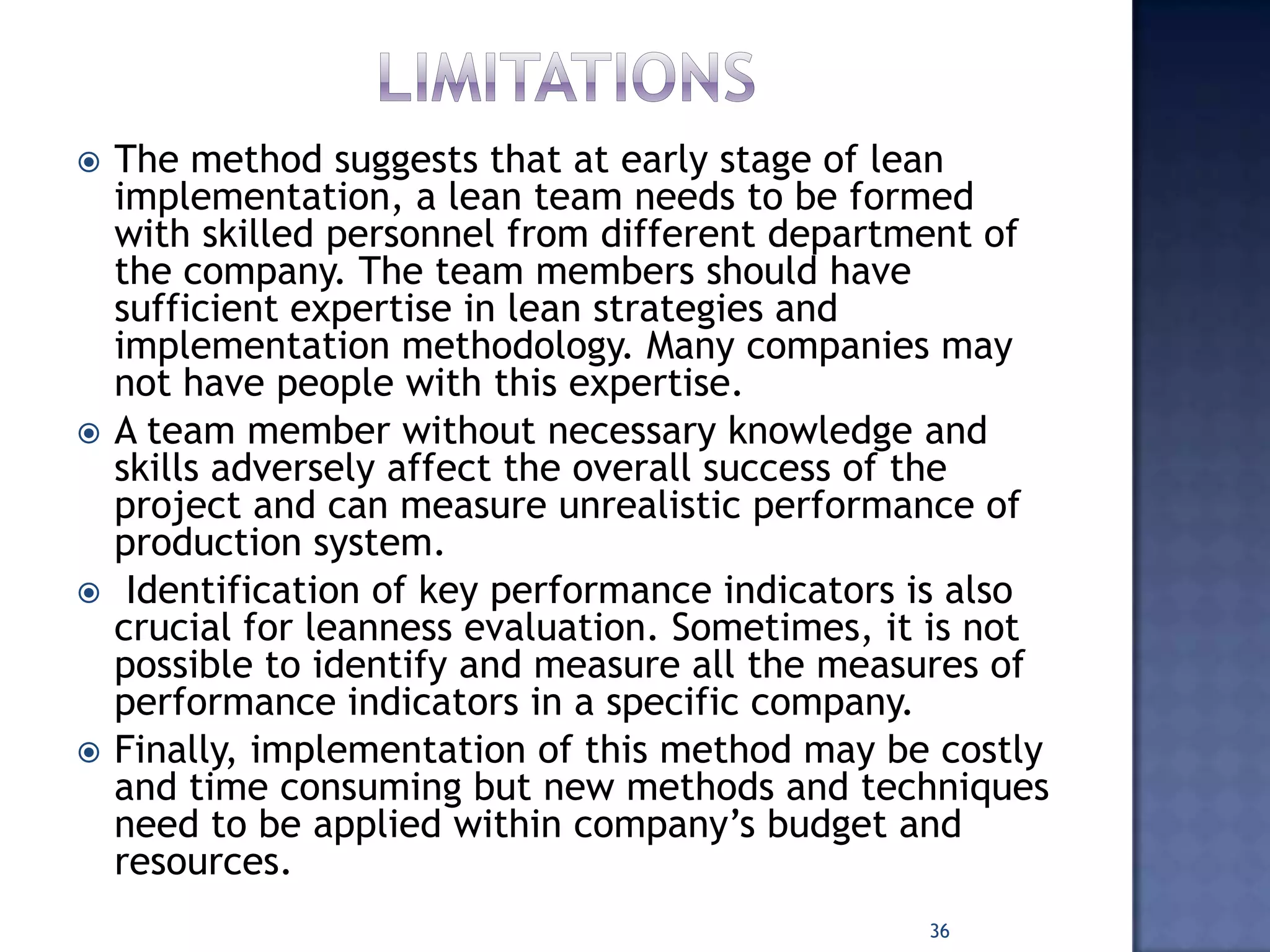 Lean Strategy Implementation Methodology.