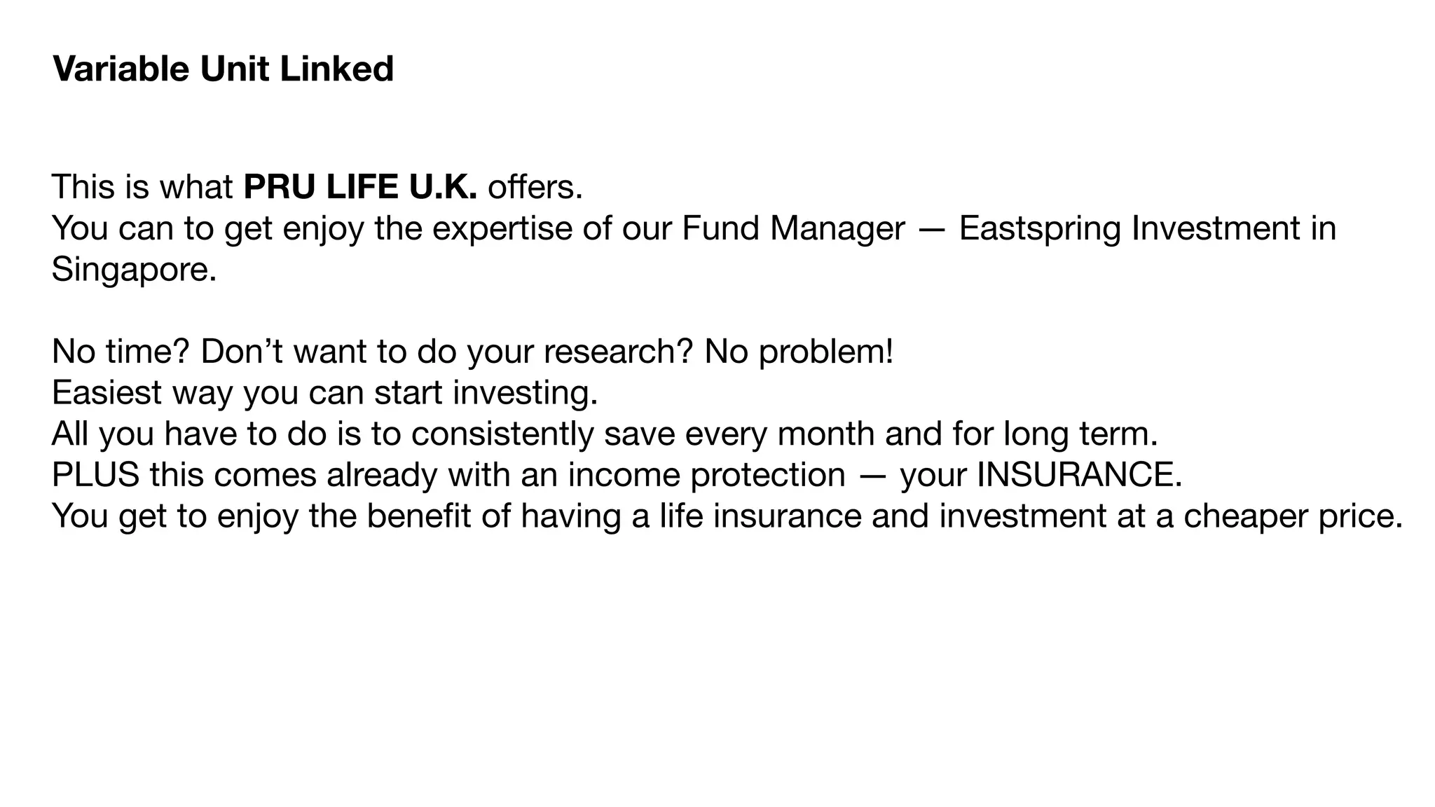 Life Insurance Presentation Deck | PDF