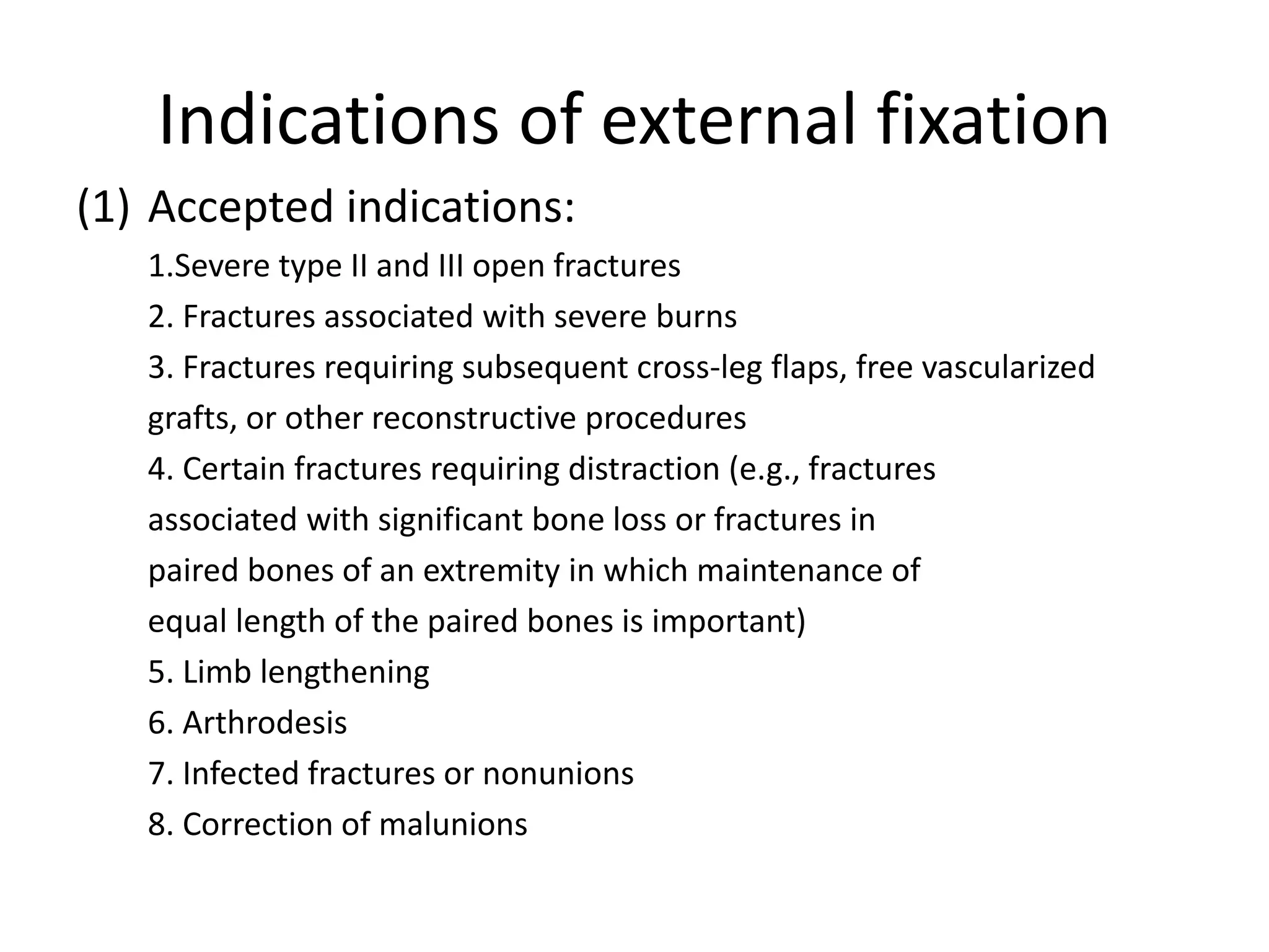 Principles of external fixation | PDF