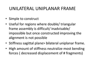 Principles of external fixation | PDF