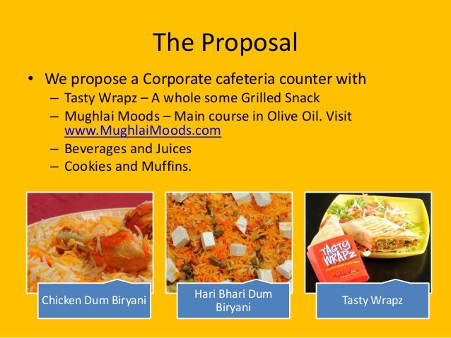 Revised proposal for corporate tuk shop