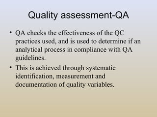 Revised Quality Management Basics Texas Histology Society | PPT