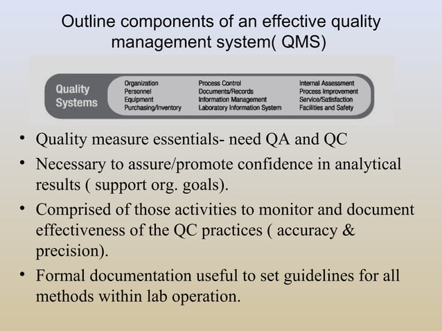 Revised Quality Management Basics Texas Histology Society | PPT