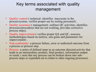 Revised Quality Management Basics Texas Histology Society | PPT