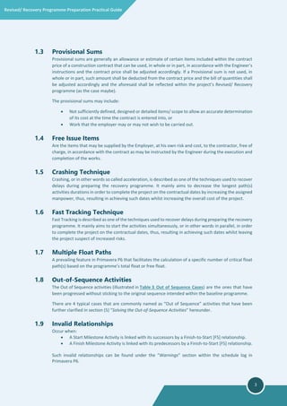 Revised recovery programme preparation practical guide rev.00