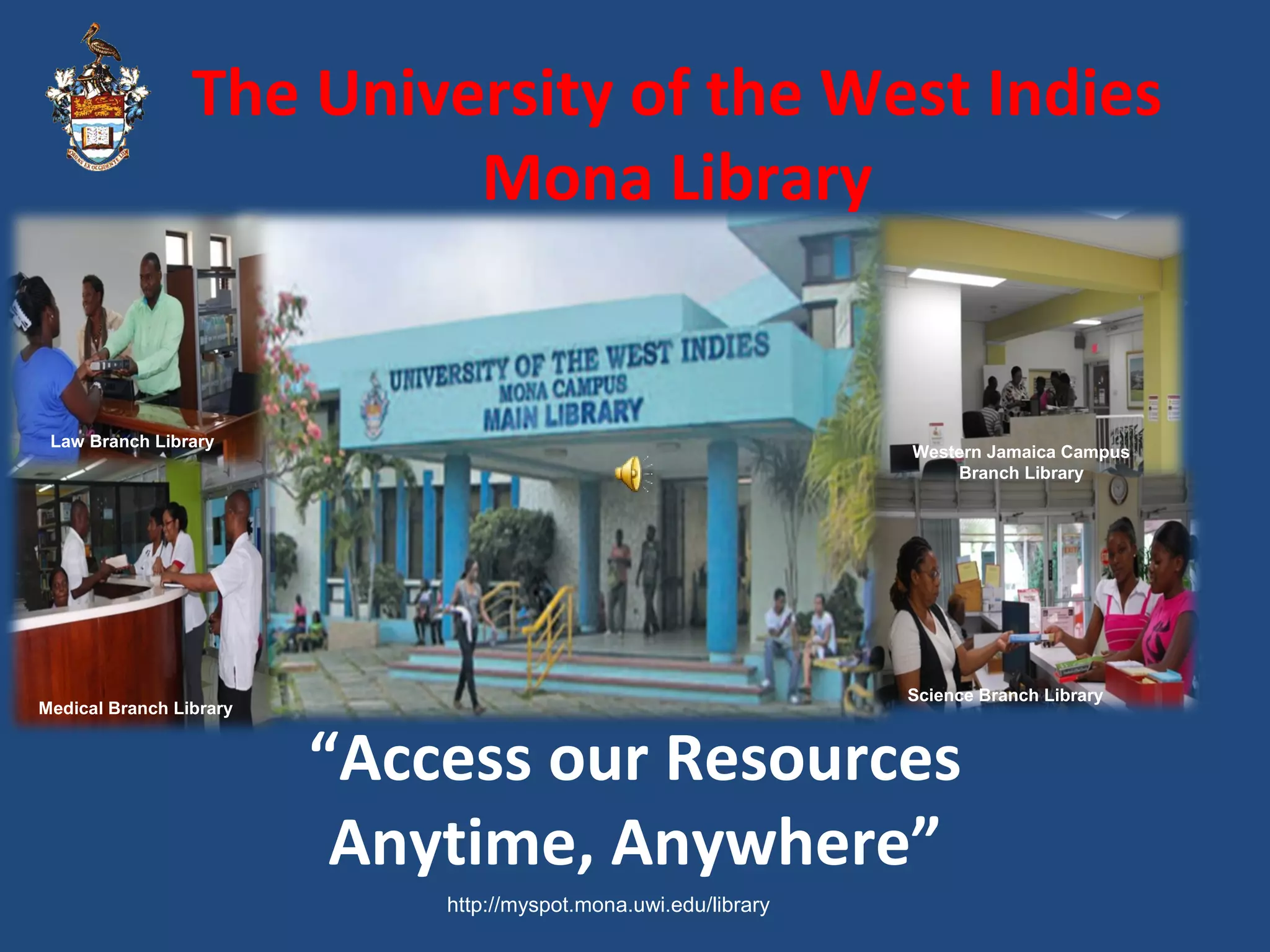 UWI Mona Library | PPT
