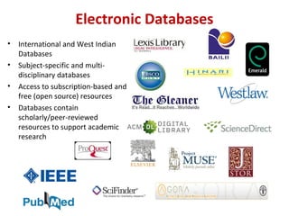 UWI Mona Library | PPT