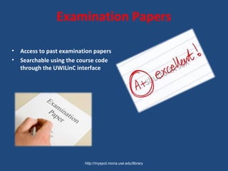 UWI Mona Library | PPT