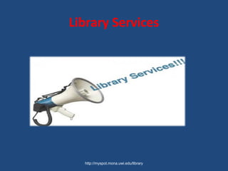 UWI Mona Library | PPT