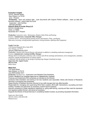 Revised resume 2012 | PDF