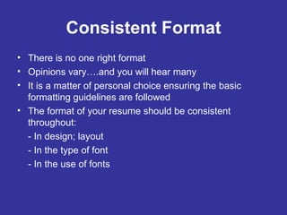 Resume Writing for Teachers | PPT