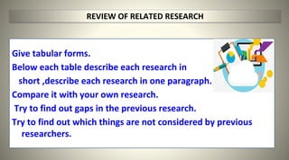 Review of related literature , researches, Notes taking.pptx
