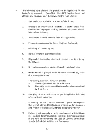 Revised rules on administrative cases in the civil service | PDF