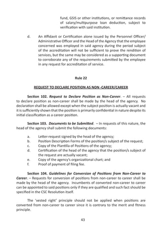 Revised rules on administrative cases in the civil service | PDF