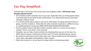 Instructions for north florida jrotc orienteering championships | PPTX