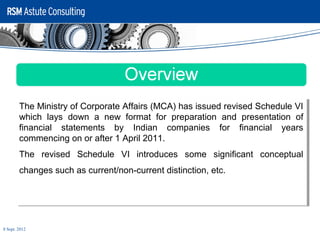 Revised schedule vi presentation | PPT