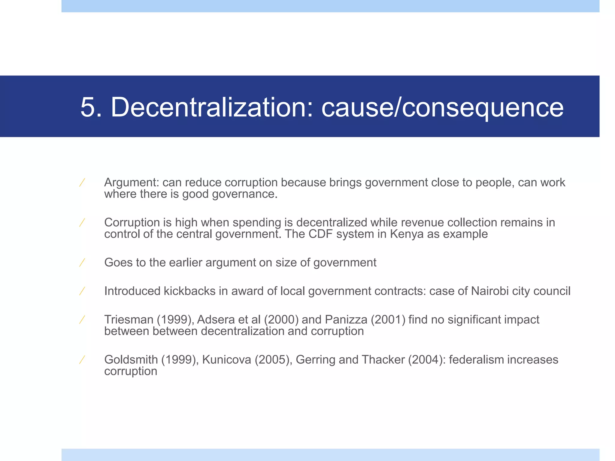 Causes and consequences of corruption | PPTX