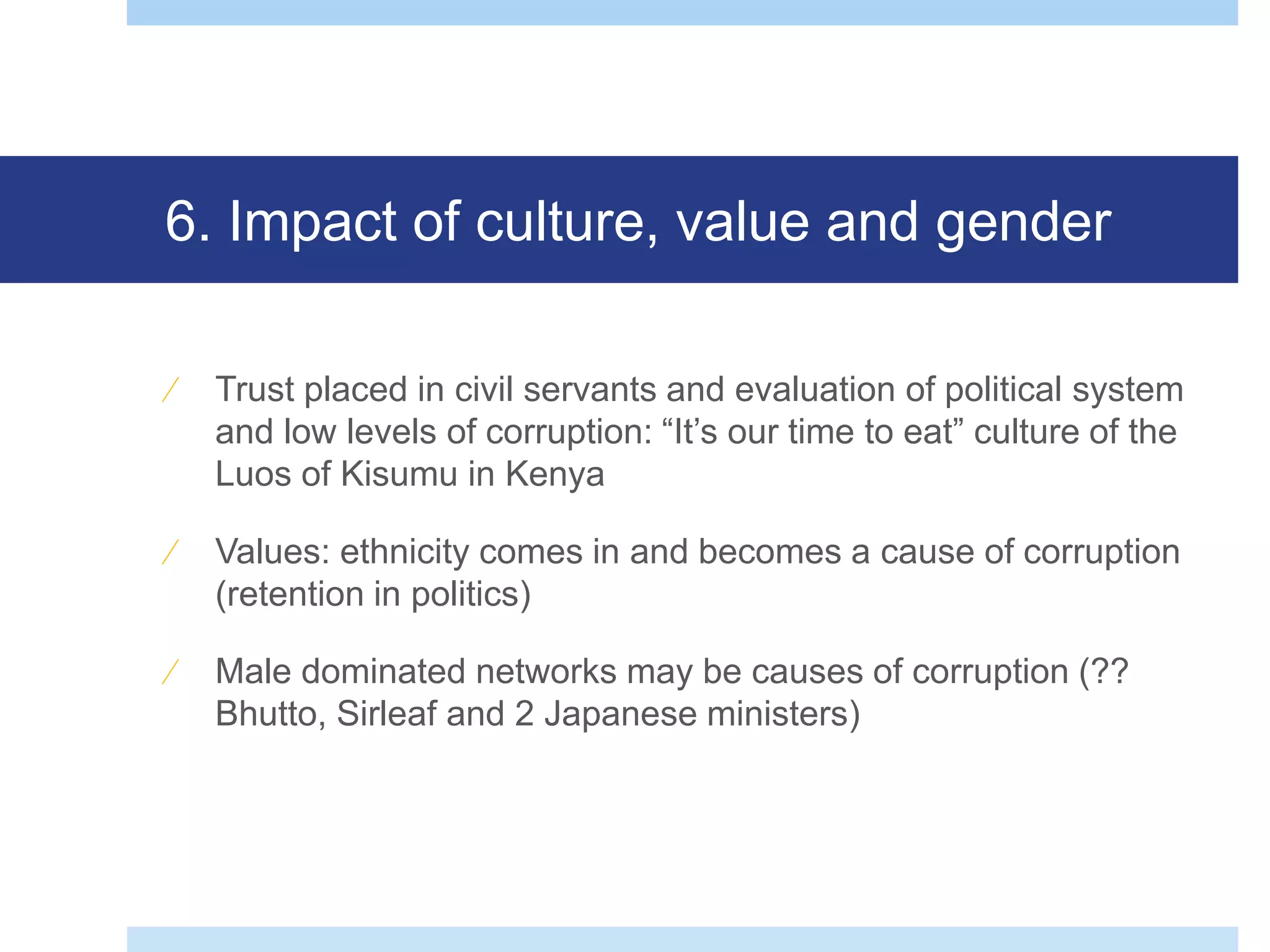 Causes and consequences of corruption | PPTX