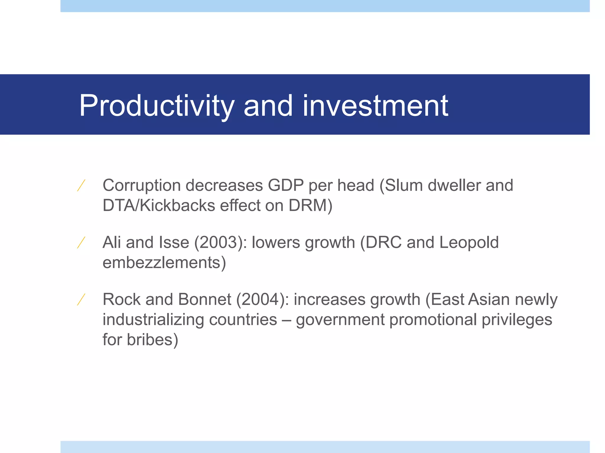 Causes and consequences of corruption | PPTX