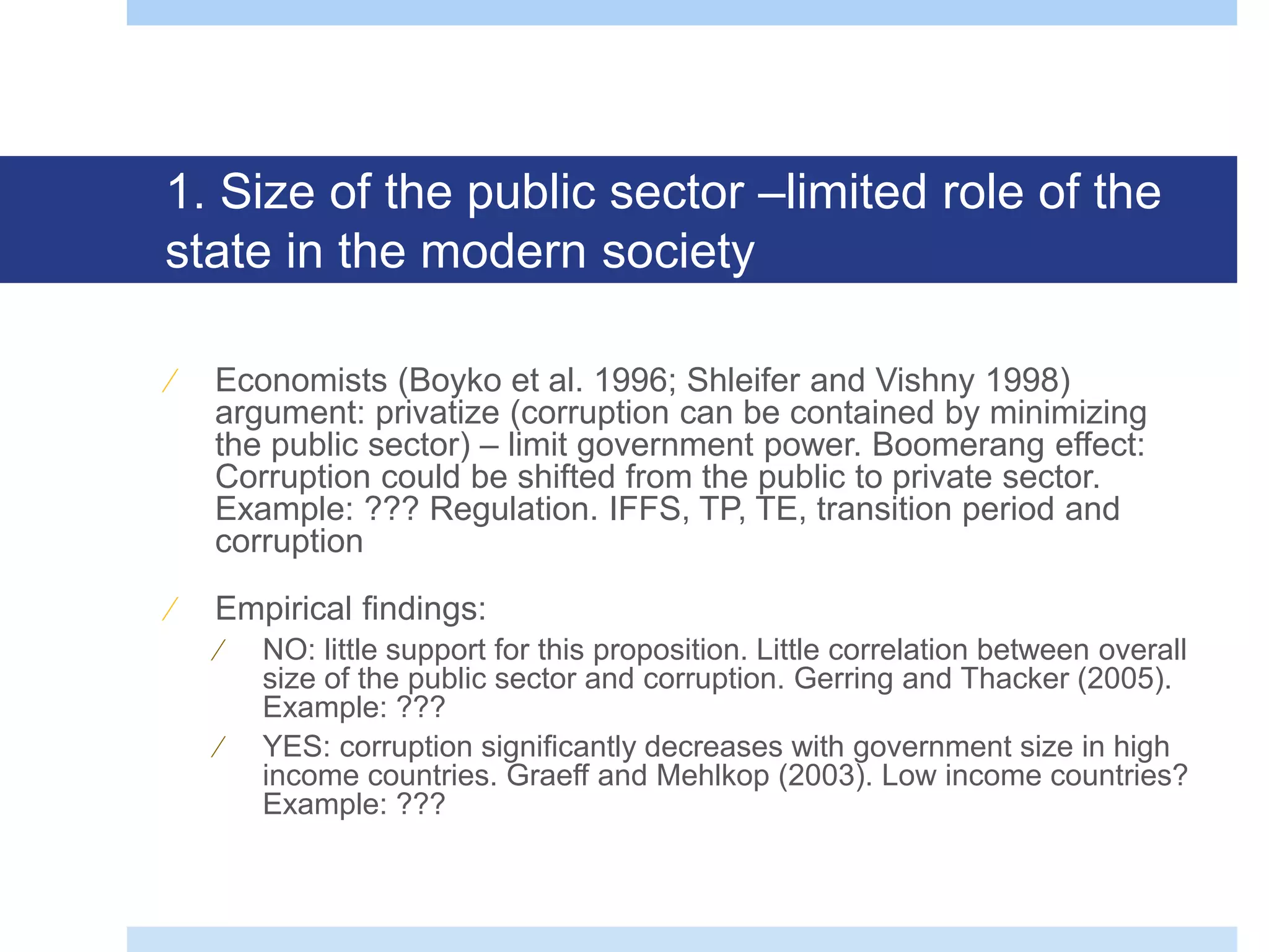 Causes and consequences of corruption | PPTX