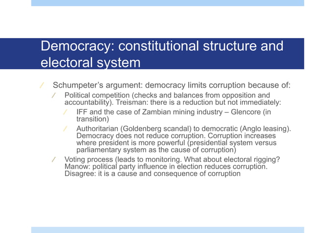 Causes and consequences of corruption | PPTX