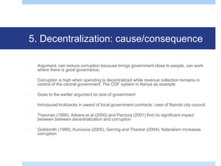 Causes and consequences of corruption | PPTX