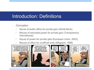 Causes and consequences of corruption | PPTX