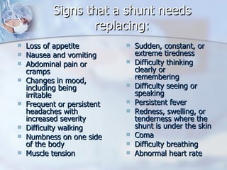 Hydrocephalus and Shunts: Sean's Story | PPT