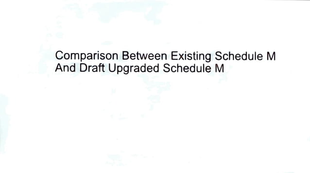 Revised Schedule M Introduction by CDSCO | PDF | Law