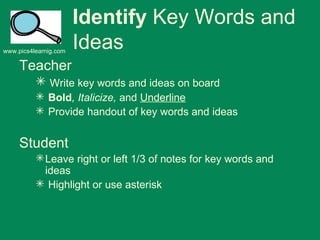 Note Taking Strategy | PPT