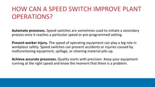 DAZIC Zero Speed Switches | PPTX