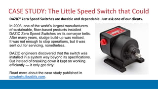 DAZIC Zero Speed Switches | PPTX