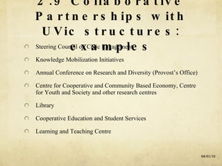 Office of Community-Based Research | PPT