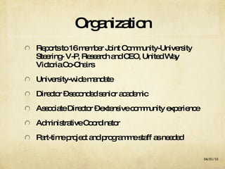 Office of Community-Based Research | PPT