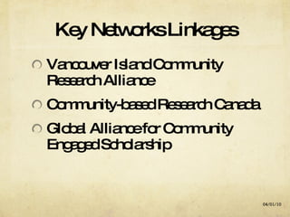 Office of Community-Based Research | PPT