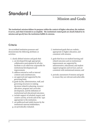 Revised standardsfinal msche | PDF