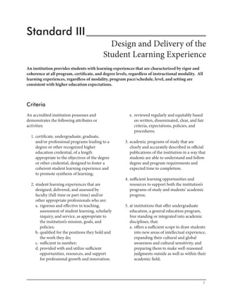 Revised standardsfinal msche | PDF